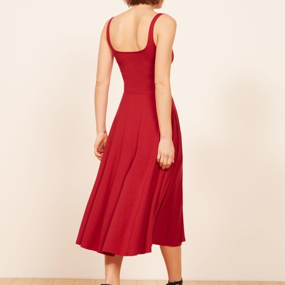 Reformation | Dresses | New Reformation Red Rou Dress Fruitpunch | Poshmark